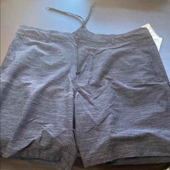 George | Shorts | George Black Hybrid Shorts With Elastic Waist | Poshmark